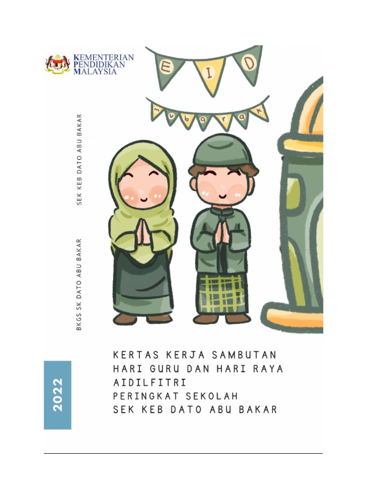 Kertas Kerja Sambutan Guru Dan Hari Raya Aidilfitri 2022 | PDF