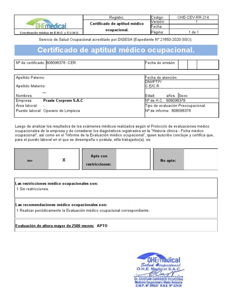 Formato Del Emo | PDF