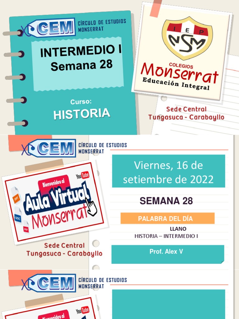 Cem Int 1 - Historia - PPT - Sem28 | PDF | Perú | Gobierno