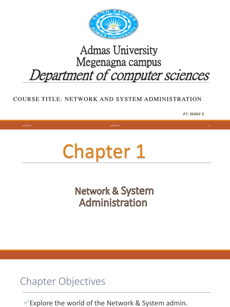 Chapter 1 System Administration (1) | PDF | System Administrator | Booting