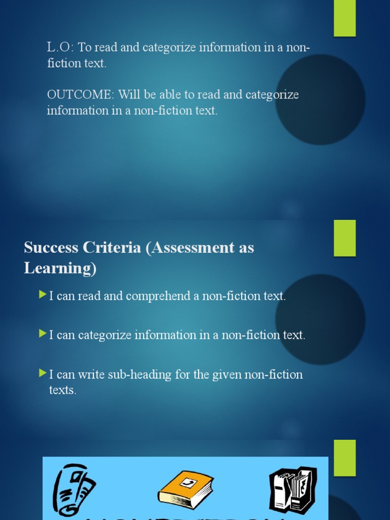 Fiction and Non-Fictio | PDF