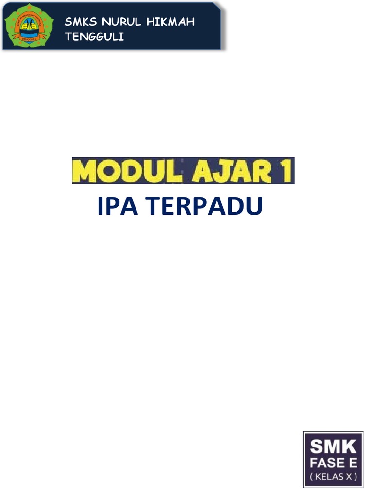 Modul Ajar - Elemen 1 - IPA | PDF