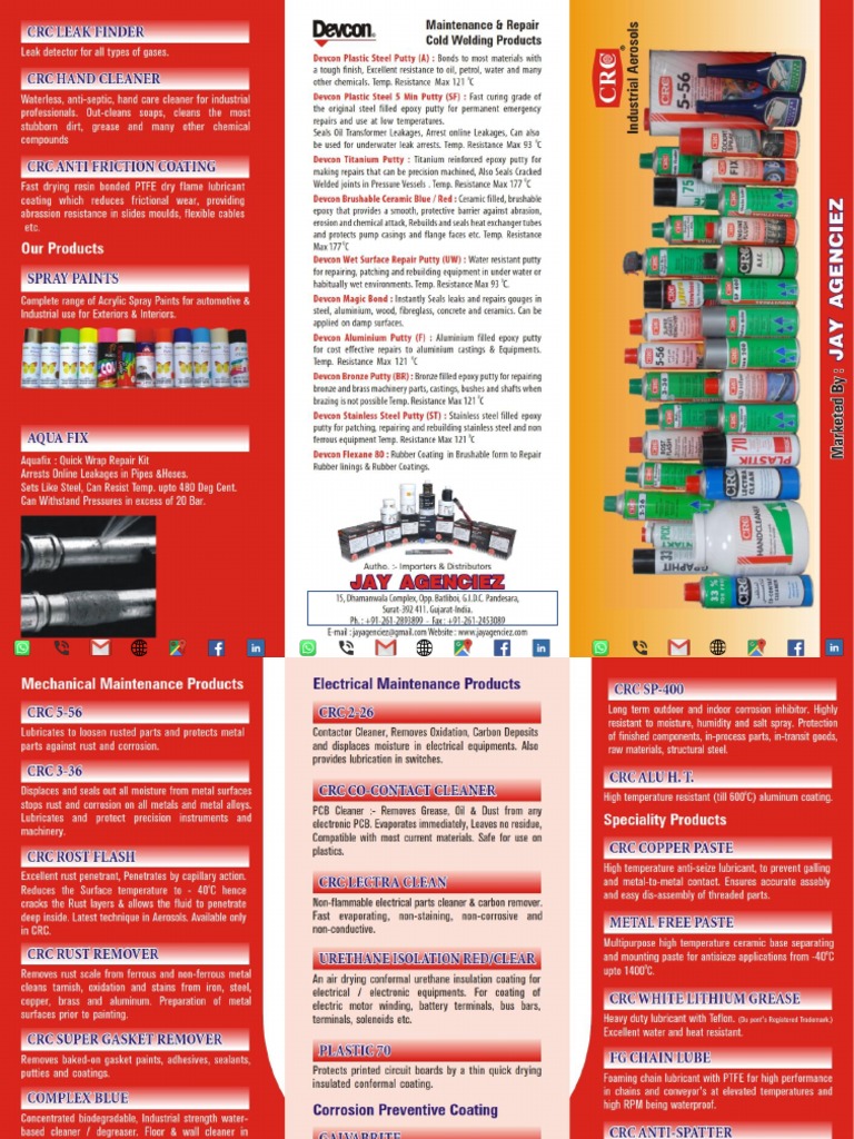 Jay Agencies CRC Cataloguewith Contact Links | PDF Jay Agencies CRC Cataloguewith Contact Links | PDF