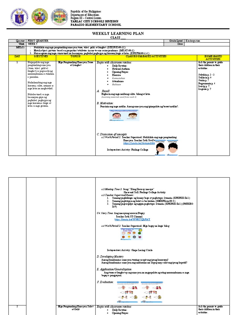 Week5 Q1 WLP By-Mam-Teth | PDF