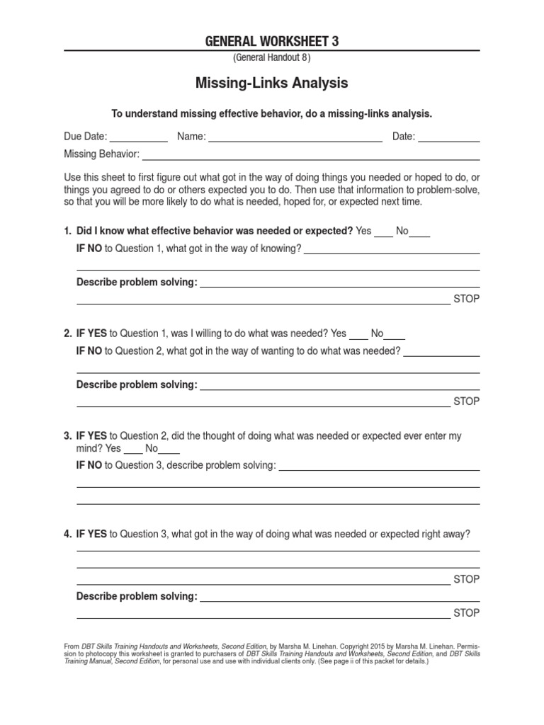 Missing Links Analysis | PDF