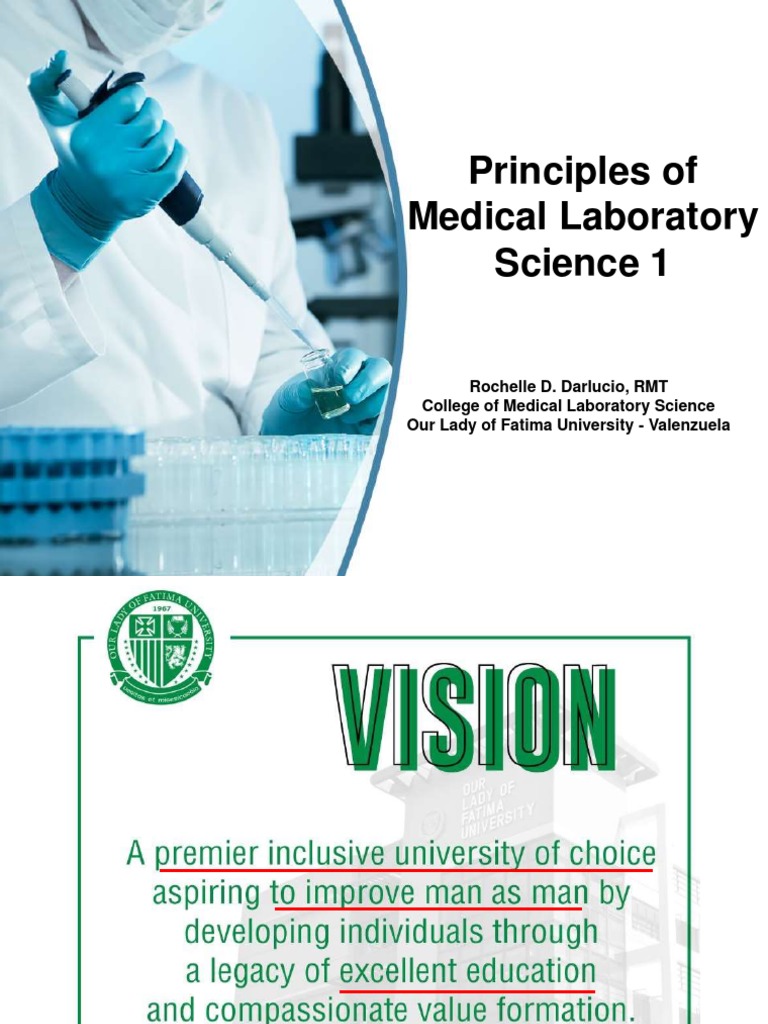 OLFU Medical Laboratory Science Mission | PDF | Medicine | Medical ...
