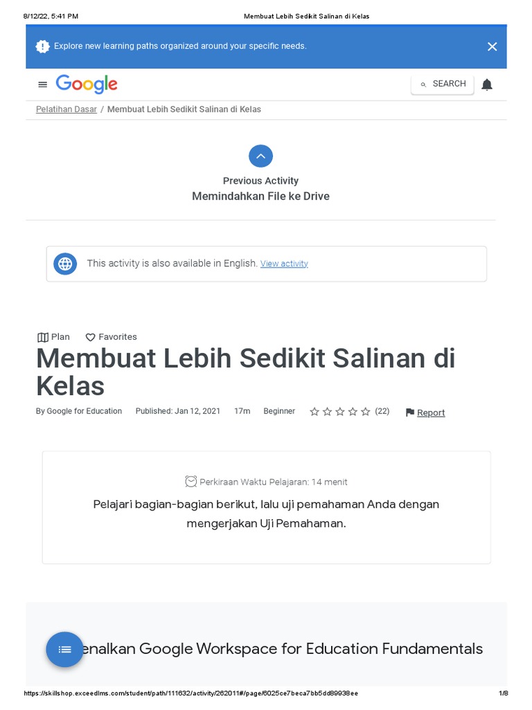 Membuat Lebih Sedikit Salinan Di Kelas | PDF | Karier & Perkembangan | Seni