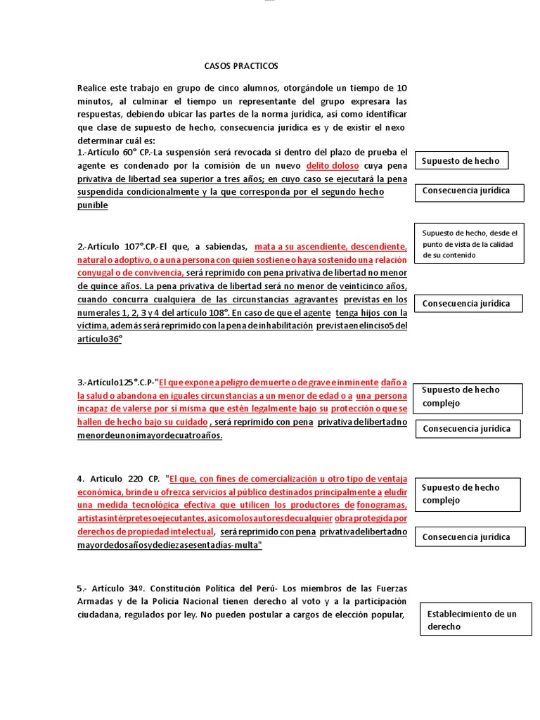 Semana 06 Casos Practicos Tarea | PDF