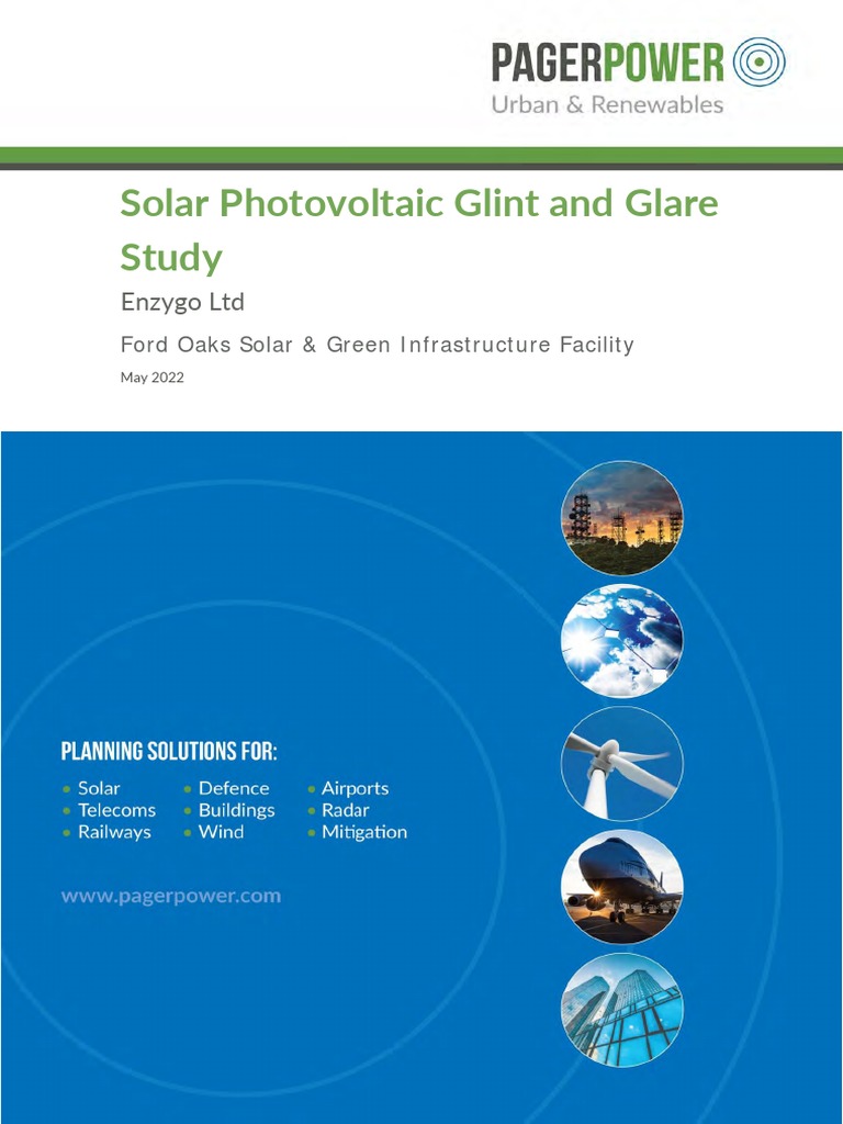 22 0990 Mful-Glint Glare Study-2228712 | PDF | Air Traffic Control | Airport