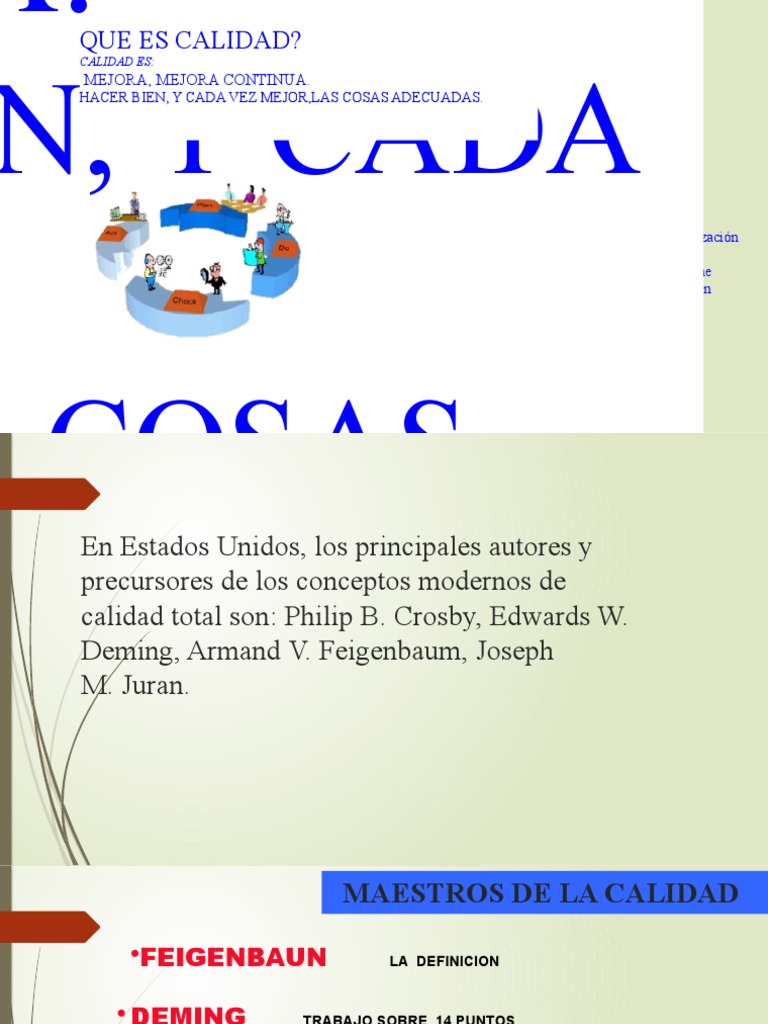 Calidad | PDF | Calidad (comercial) | Economias
