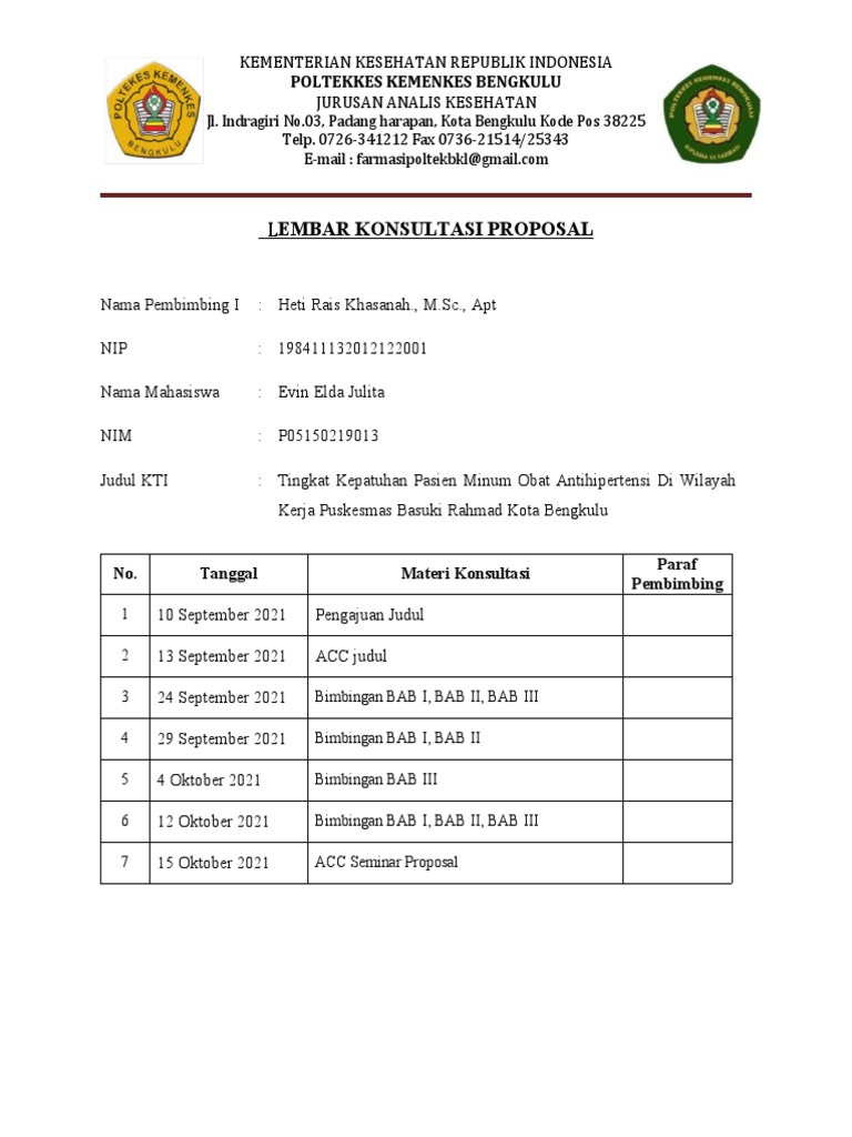 Kepatuhan Obat Antihipertensi di Bengkulu | PDF | Kesehatan Holistik