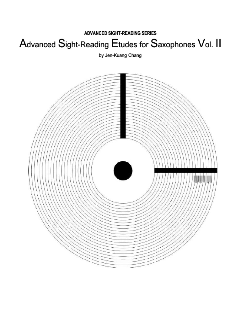 Advanced Sight Reading Etudes For Saxophone Advanced Sight Reading ...