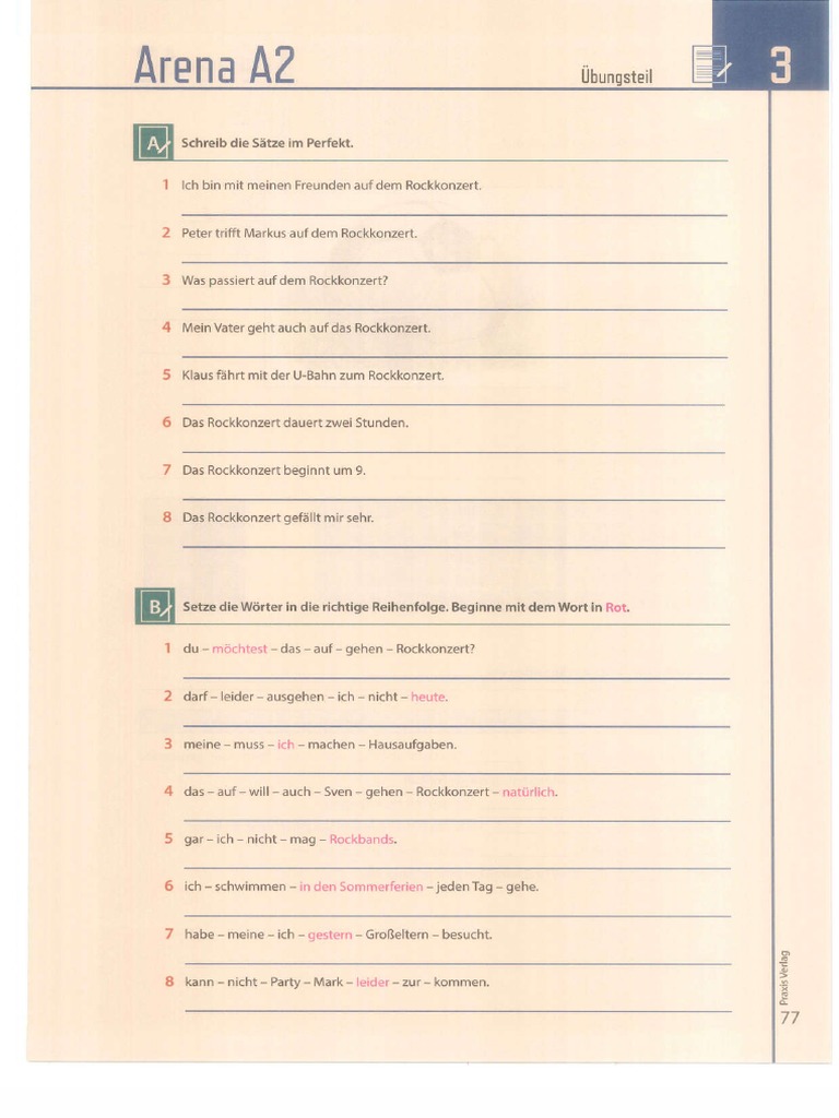 Ib German Practice Ab Initio | PDF