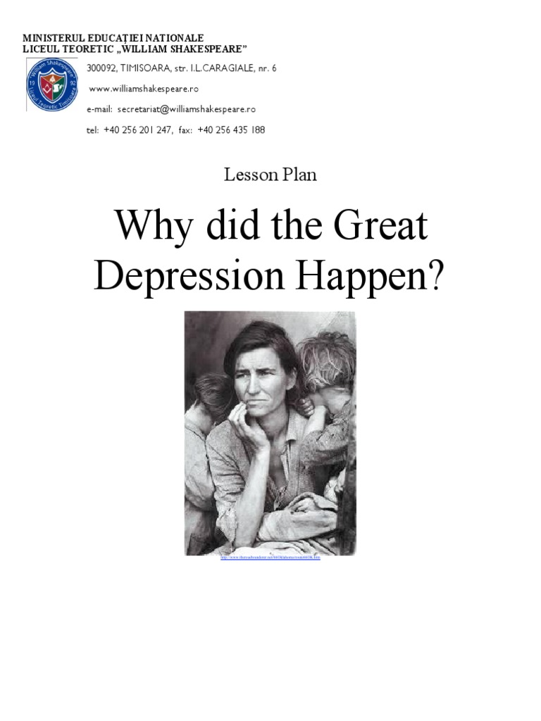 The Great Depression | PDF | Stocks | Banks