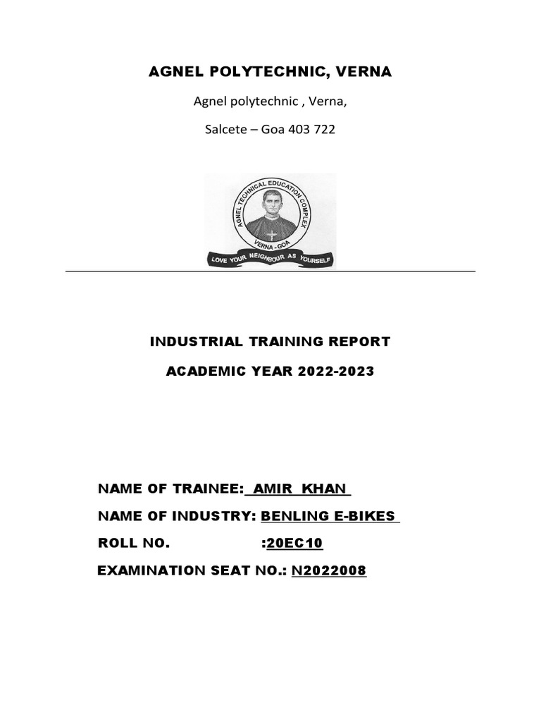 Agnel Polytechnic | PDF | Washing Machine | Home Appliance