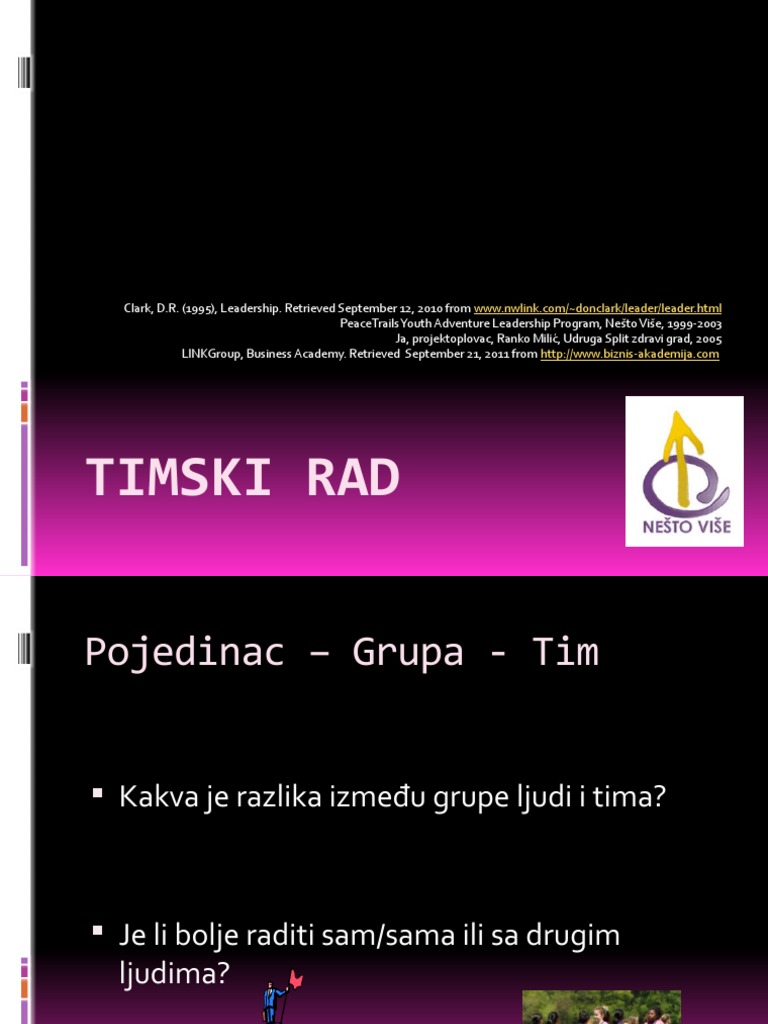 3 Timski Rad | PDF
