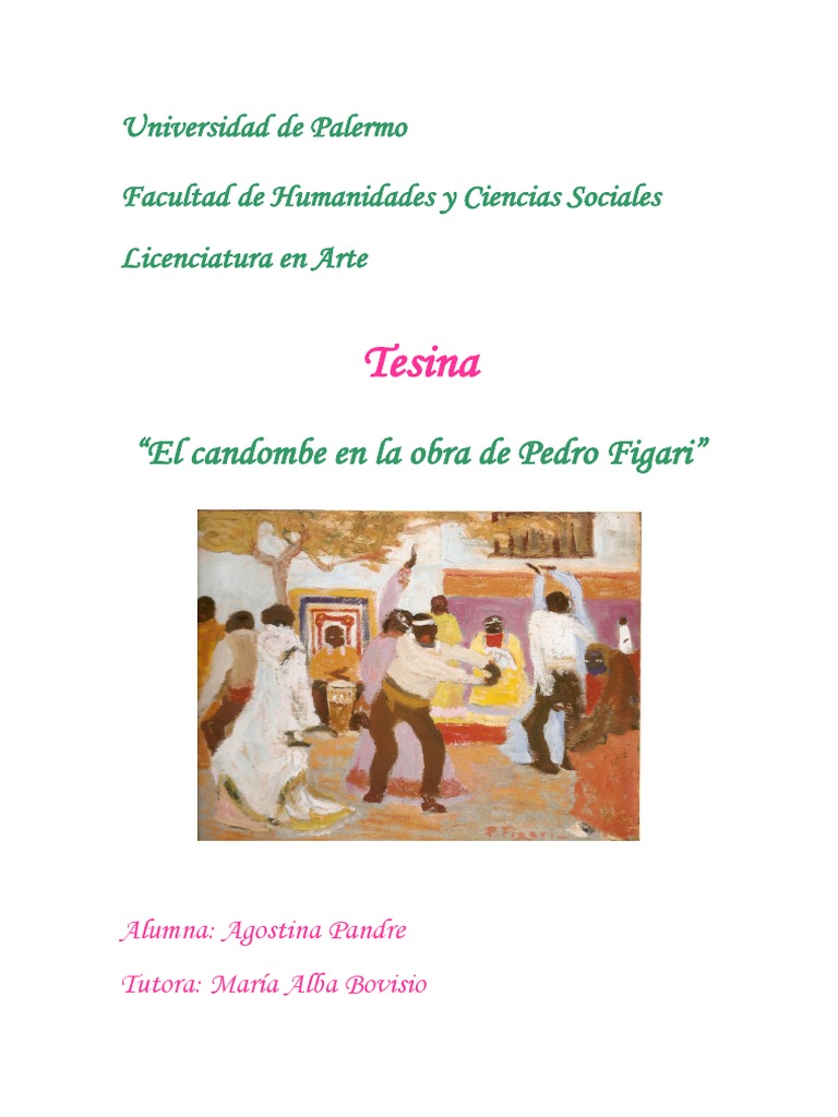 004-El Candombe en La Obra de Pedro Figari | PDF | Esclavitud | Uruguay