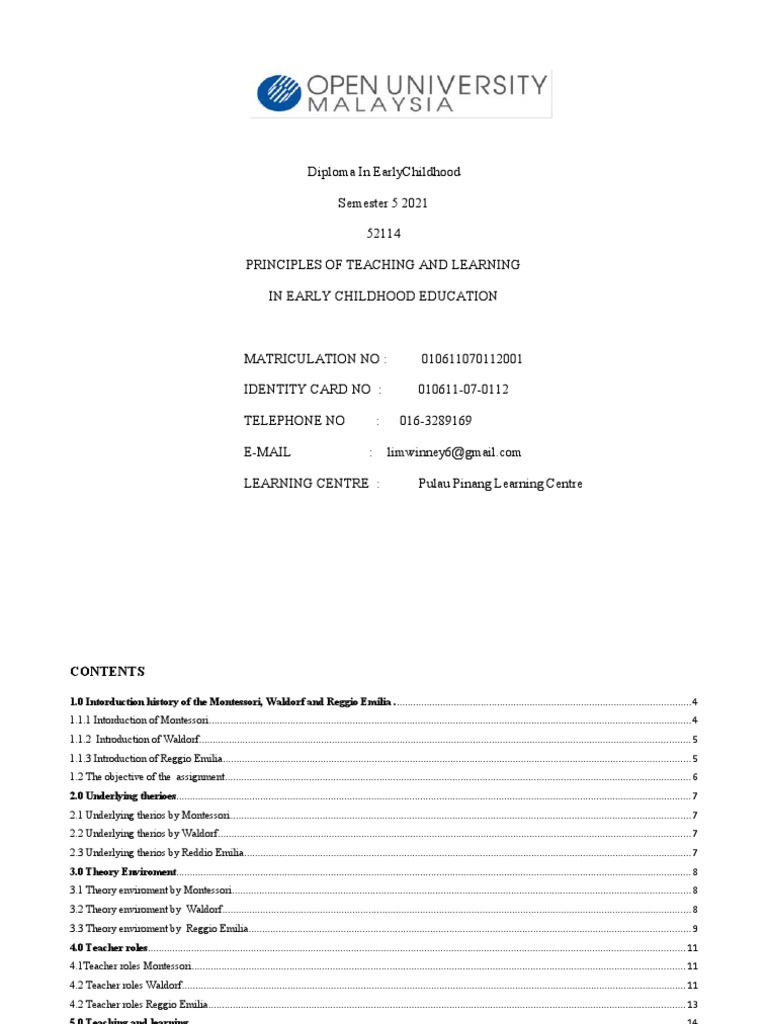 Assignment | PDF | Waldorf Education | Teaching Method