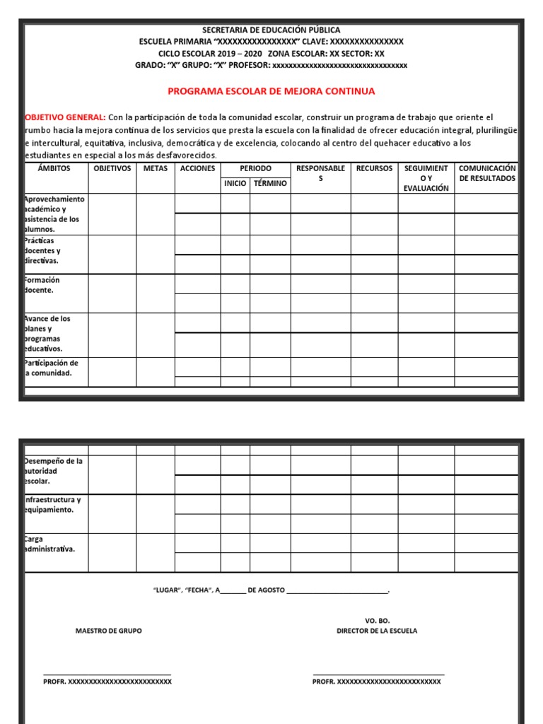 Formato PEMC | PDF | Método de enseñanza | Aprendizaje
