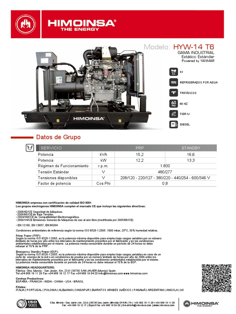 Hyw 14 T6 | PDF | Energia electrica | Metrología