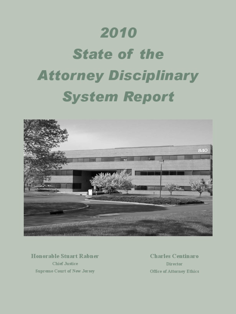 Attorney Disciplinary Report | Download Free PDF | Disbarment | Lawyer