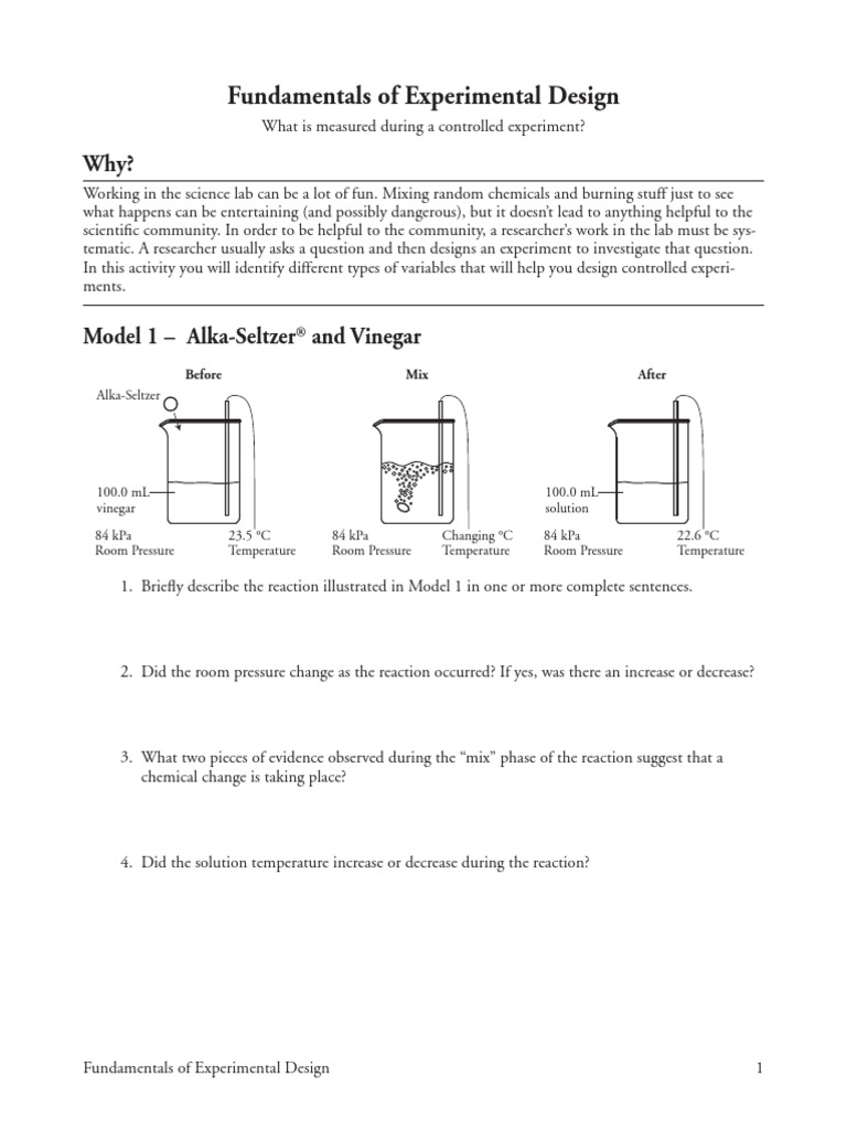 Fundamentals of Experimental Design | PDF | Experiment | Scatter Plot Fundamentals of Experimental Design | PDF | Experiment | Scatter Plot