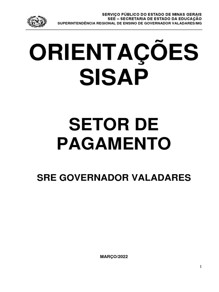 Manual Sisap 2022 | PDF