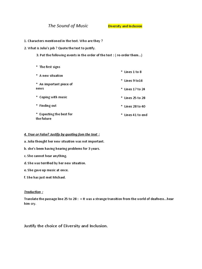 The Sound of Music | PDF