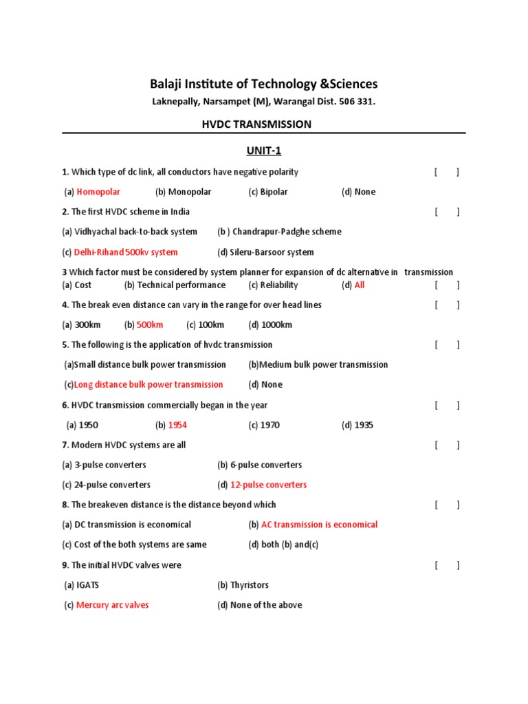 HVDC Bit Papers-1 | PDF | High Voltage Direct Current | Alternating Current