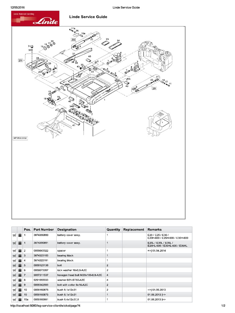 Linde Service Guide | PDF