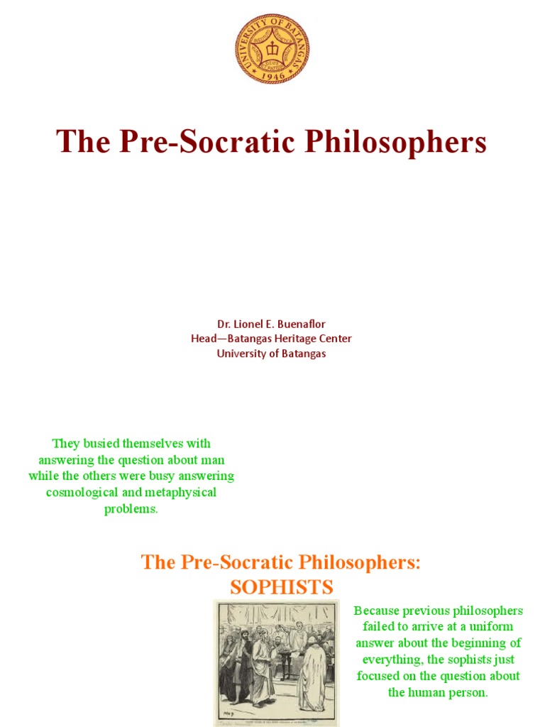 The Sophists | PDF | Existence | Philosophy