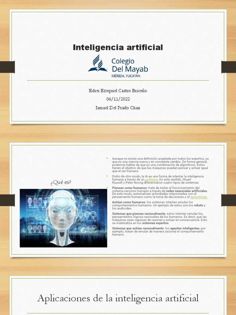 Inteligencia Artificial | Descargar gratis PDF | Inteligencia artificial | Inteligencia (IA) y ...