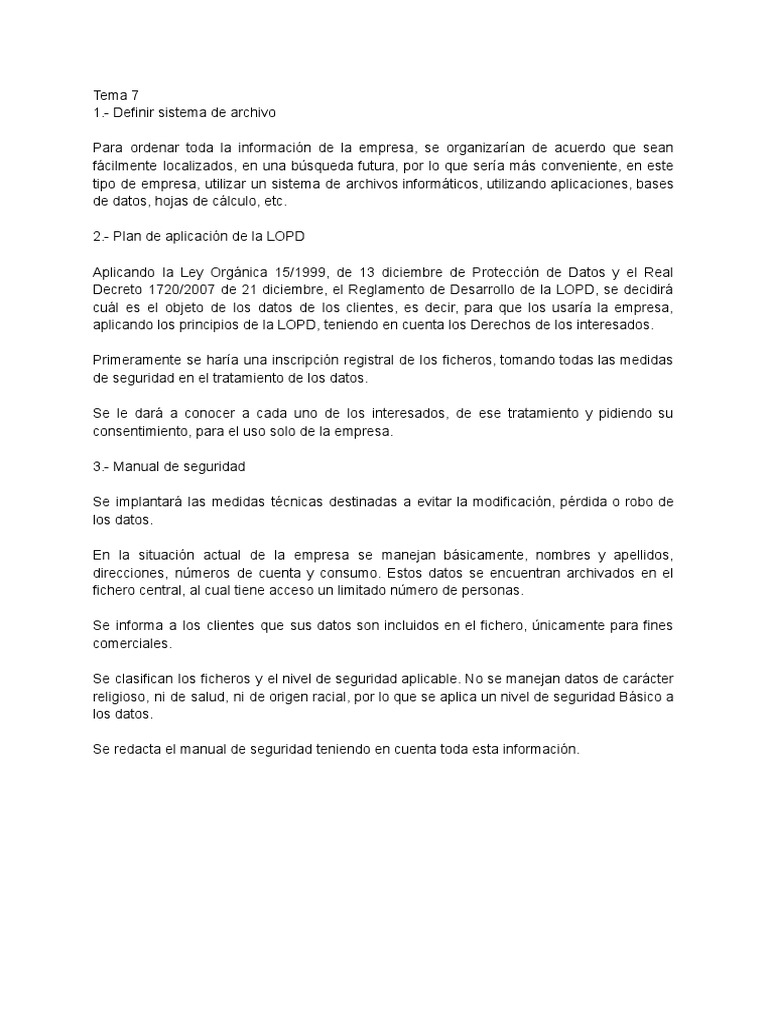 Tema 7 GTJ Trabajo Práctico | PDF | Ciencias de la Computación | Ciencias de la Información