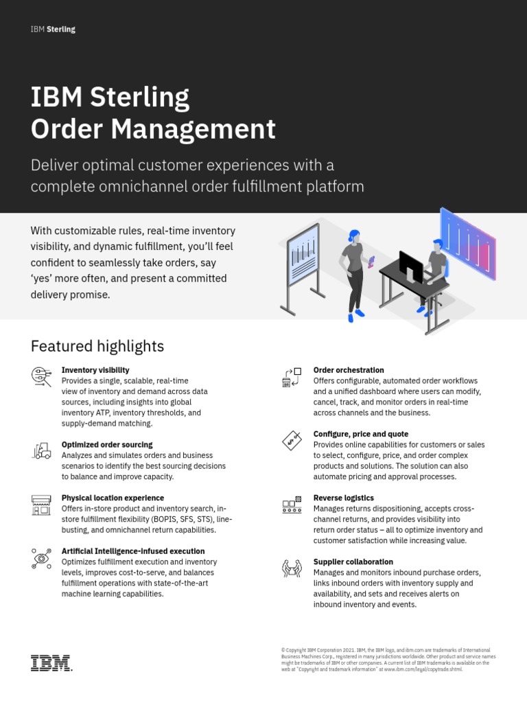 IBM Sterling Order Management | PDF | Inventory | Cloud Computing