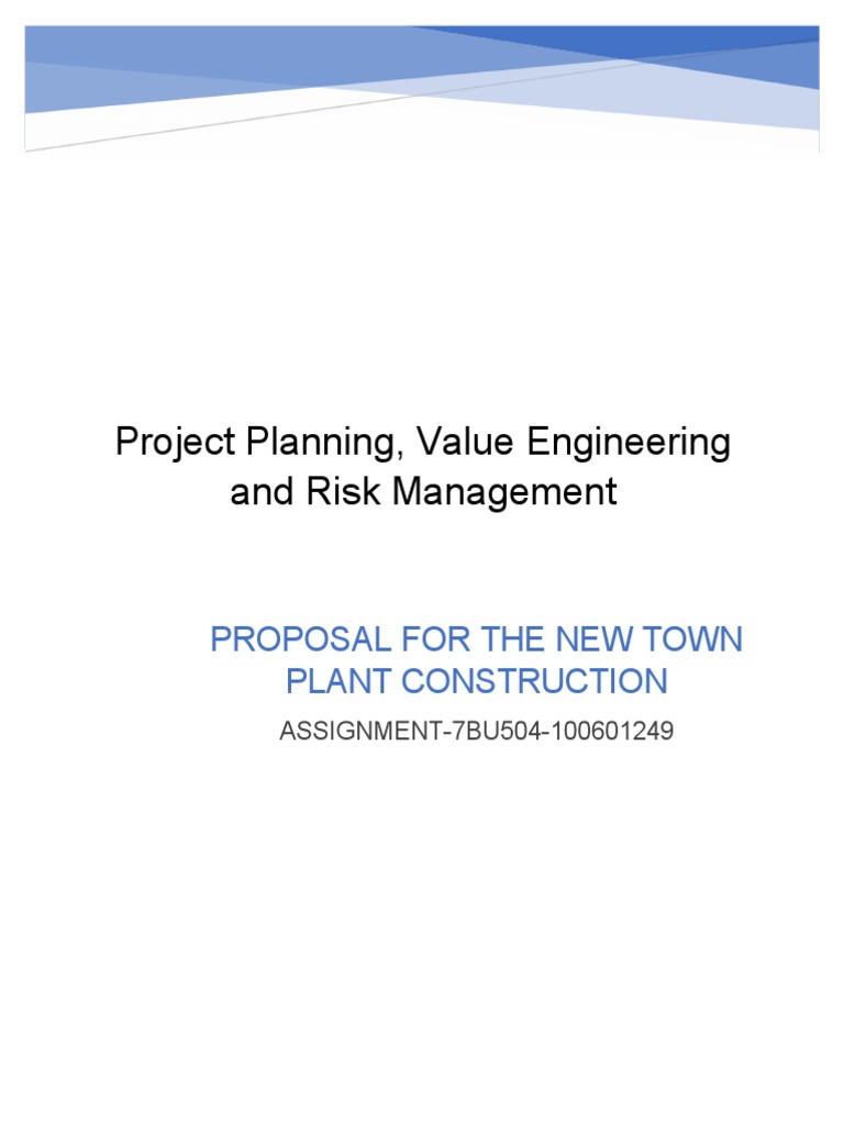 Assignment-7BU504-100601249 - 1 | PDF | Architect | Risk