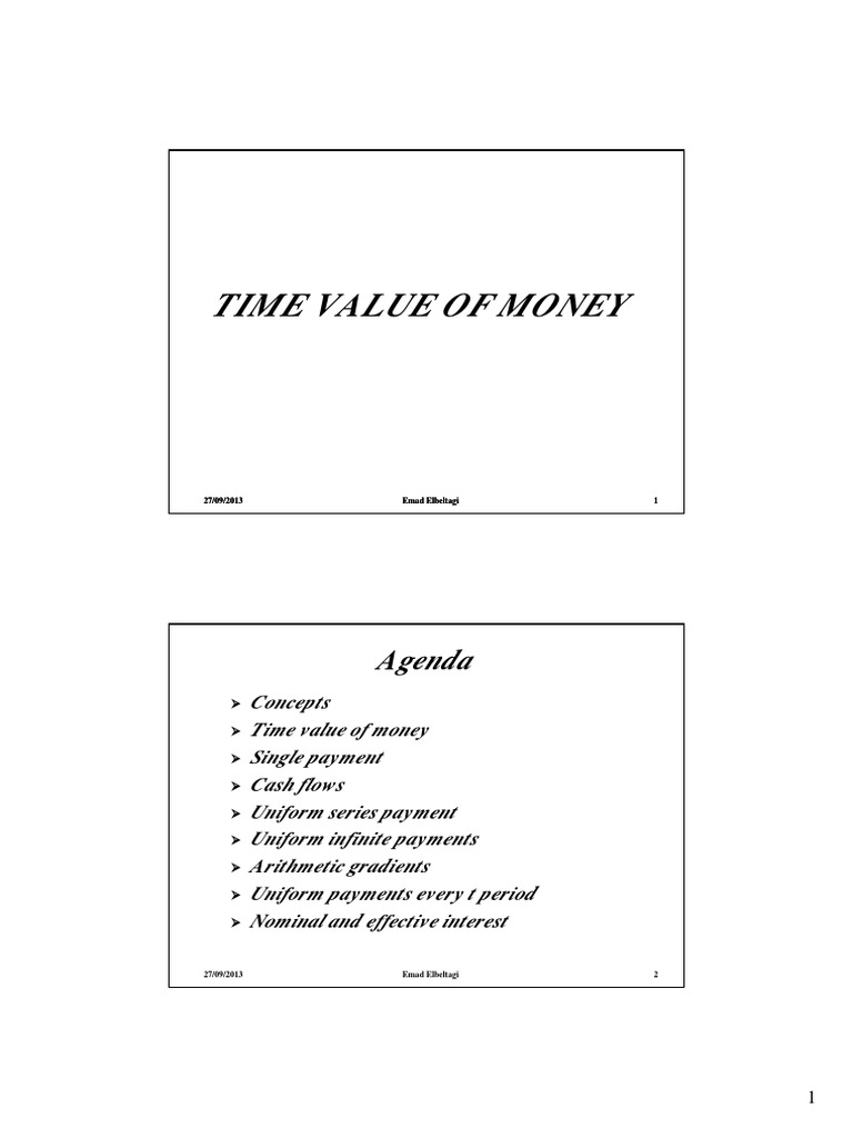 ENG233 Ch2 P | PDF | Interest | Time Value Of Money