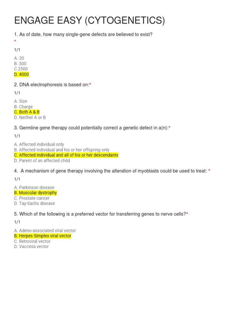 LO7&LO8 | PDF | Genetic Disorder | Biochemistry