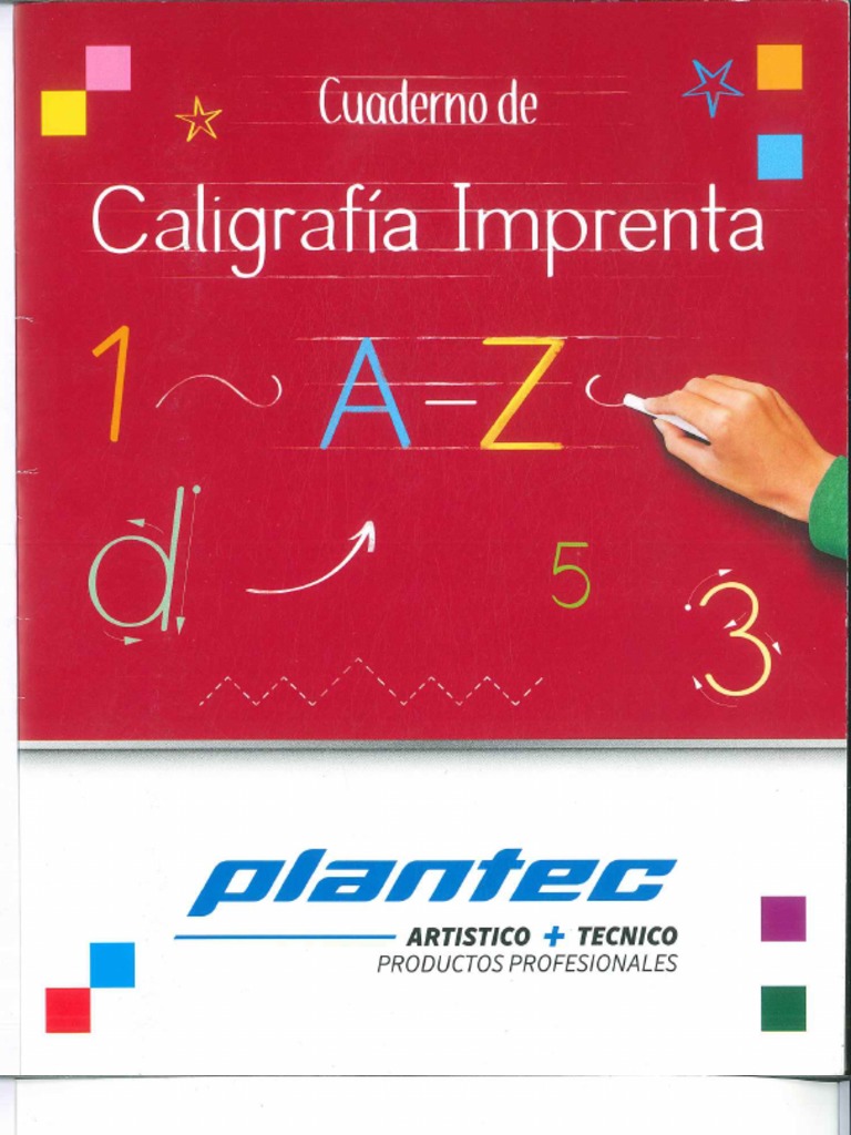 Cuaderno de Caligrafía Imprenta | PDF