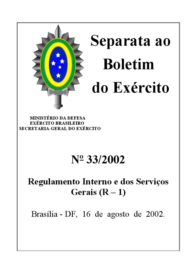 RISG | PDF | Comandos (soldados) | Política de defesa