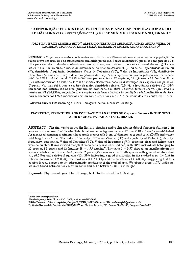 1138-Artigo de Submissão (Enviar No Word) - 29638-31609-10-20170221 | PDF | Ecologia ...