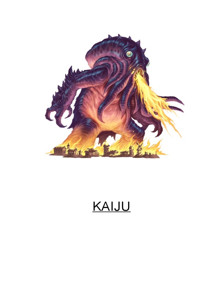 Kaiju Template | PDF