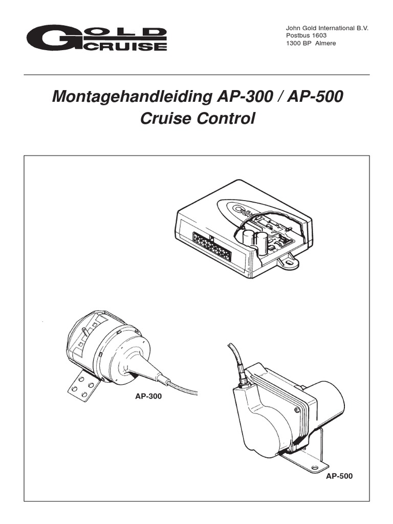 NL Manual Gold Cruise Ap300 Ap500 | PDF