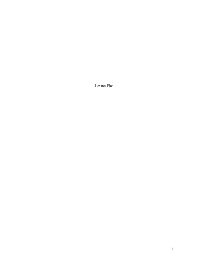 Alliteration Awareness Lesson Plan | PDF | Linguistics | Communication