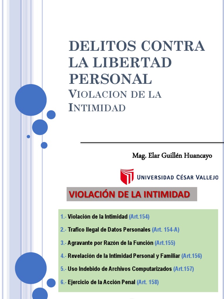 Sesion 8 | PDF | Violación | Conceptos legales