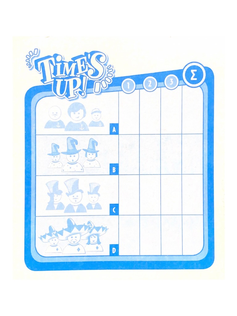 Time's Up! Party | PDF