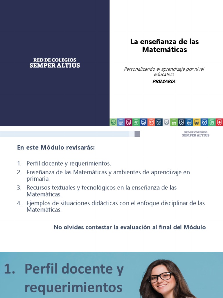 La Enseñanza De Las Matemáticas Pdf Método De Enseñanza Maestros