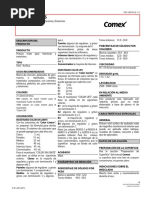 Ficha Técnica de VINIMEX TOTAL COMEX | PDF | Pintar | Agua