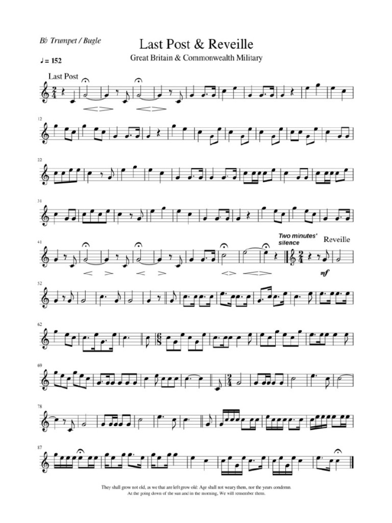 The Last Post and Reveille | PDF