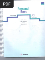 Personal Best A2 (Teacher's Book) | PDF