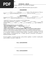 Kontrate Qiraje - Model | PDF